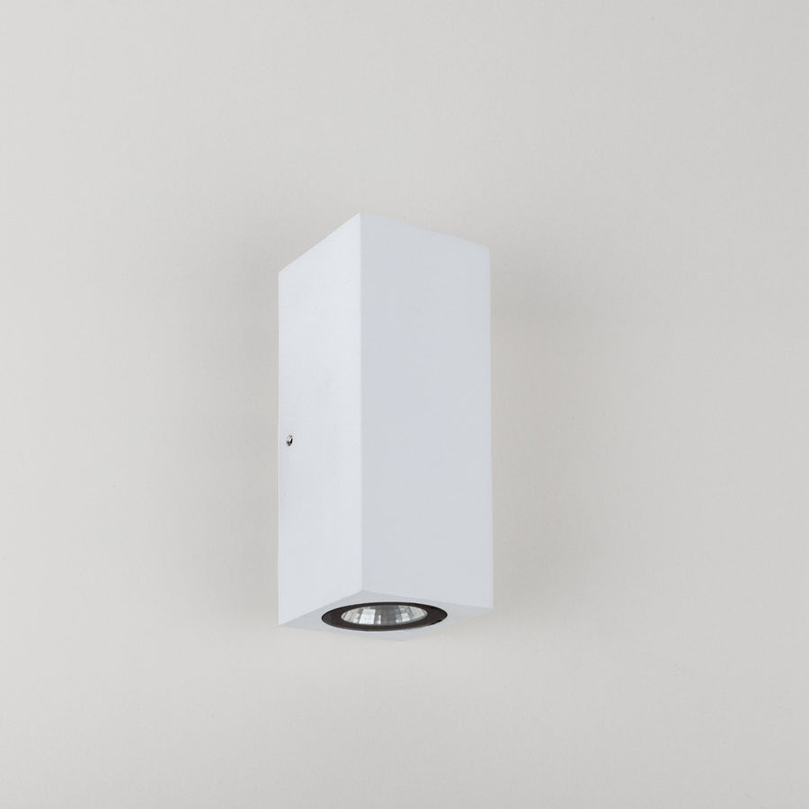 Rectangular Exterior Surface Mounted Up/Down Wall Light – Caribou Lighting